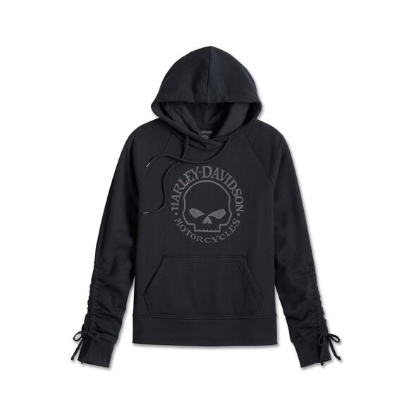 Harley-Davidson | Tops | Nwt Harley Davidson Womens Willie G Skull Tie ...